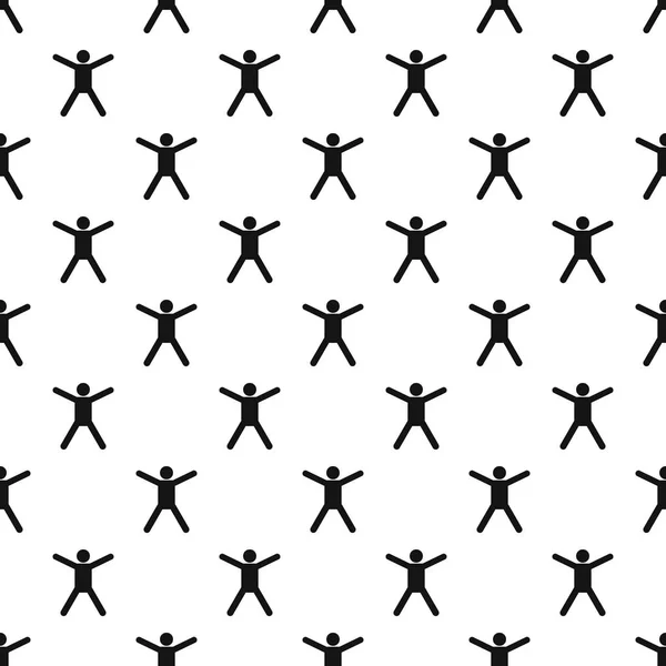 Stick figure stickman pattern vector seamless Stock Vector Image by ...