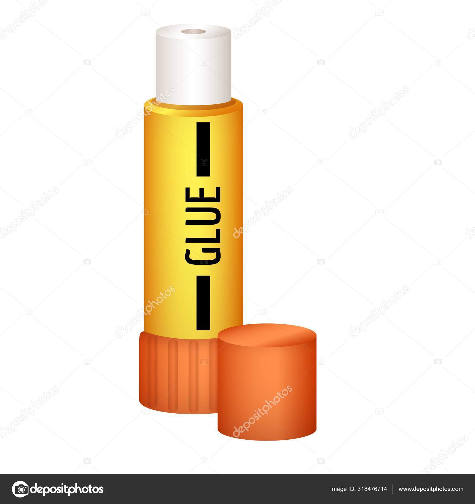 Glue stick icon, cartoon style Stock Vector Image by ©anatolir #318476714