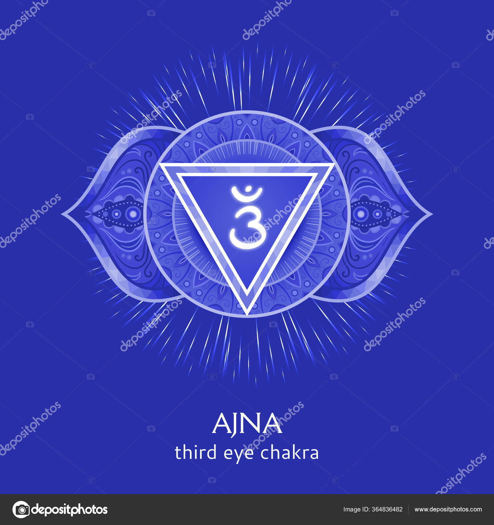 Third Eye Chakra Tattoo