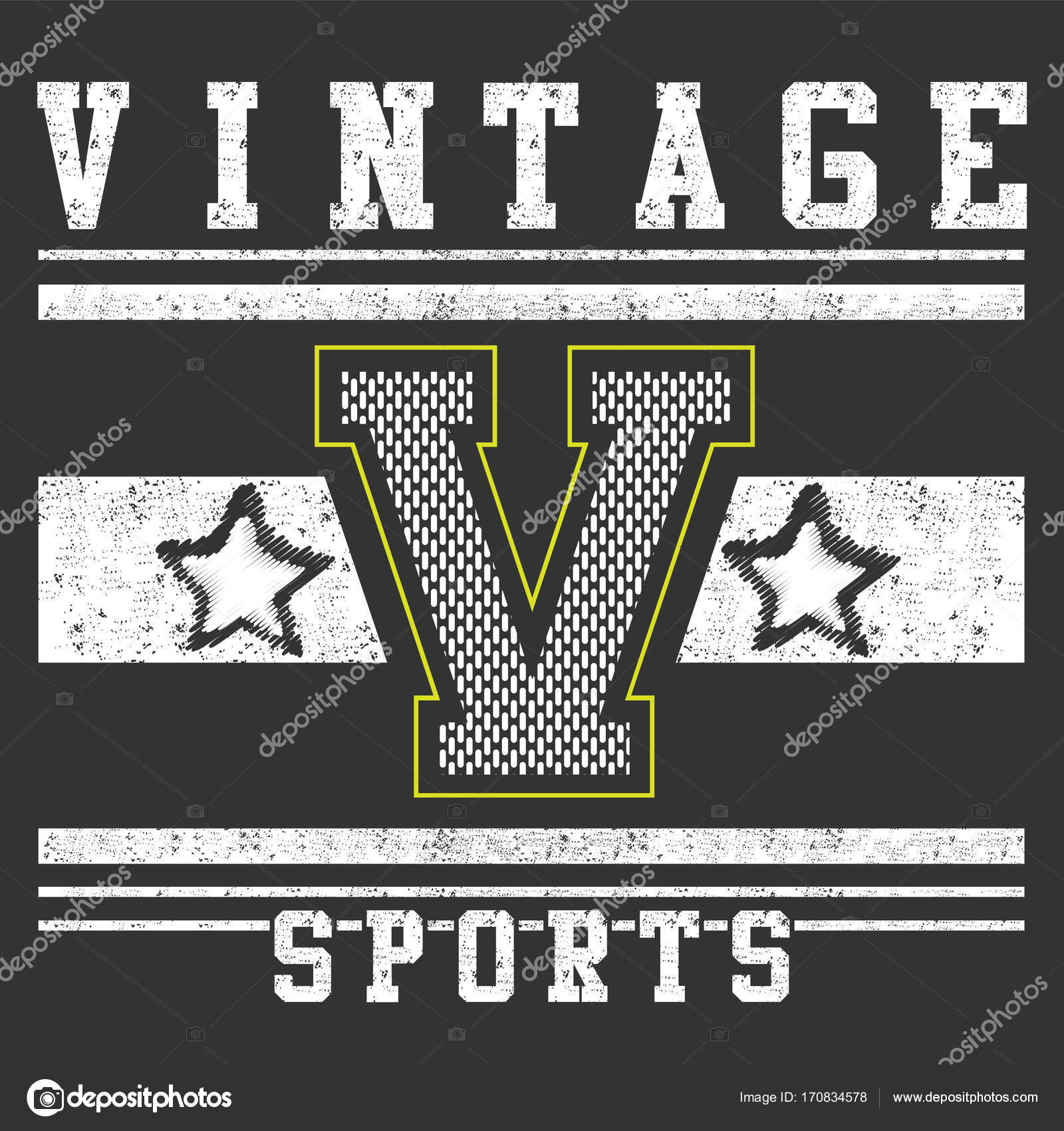 Vintage Sports Graphic Design
