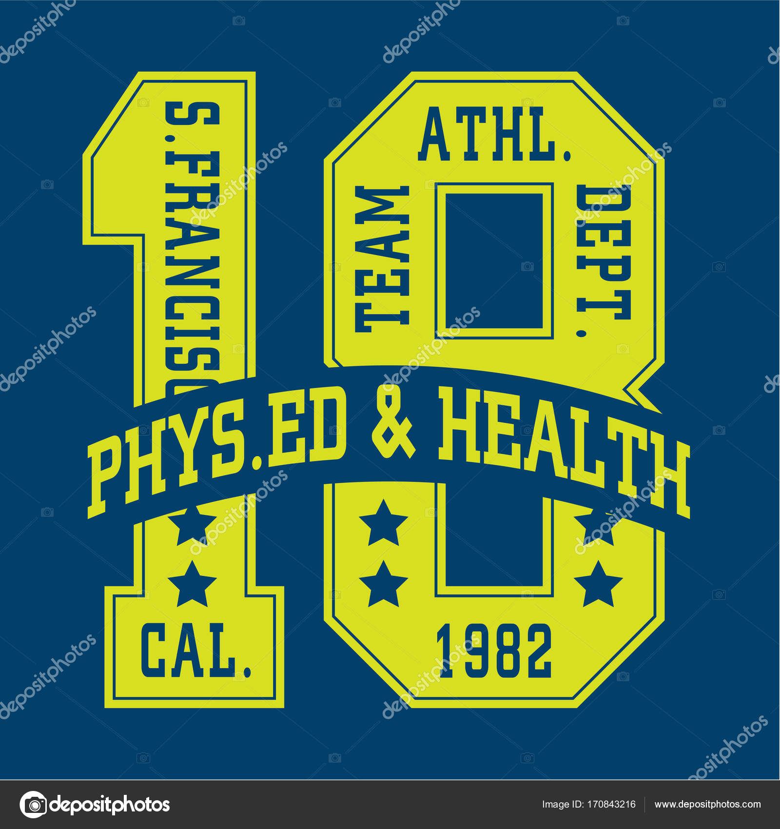 Athletic sport typography Stock Vector Image by ©Syquallo #170843216