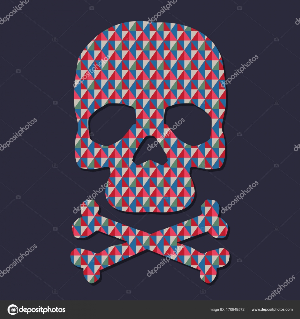 Skull typography illustration Stock Vector Image by ©Syquallo #170849572