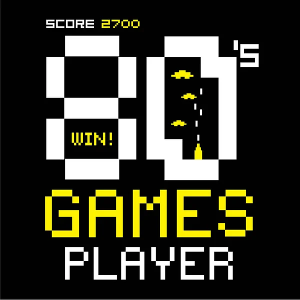 Game typography illustration Stock Vector Image by ©Syquallo #170840292