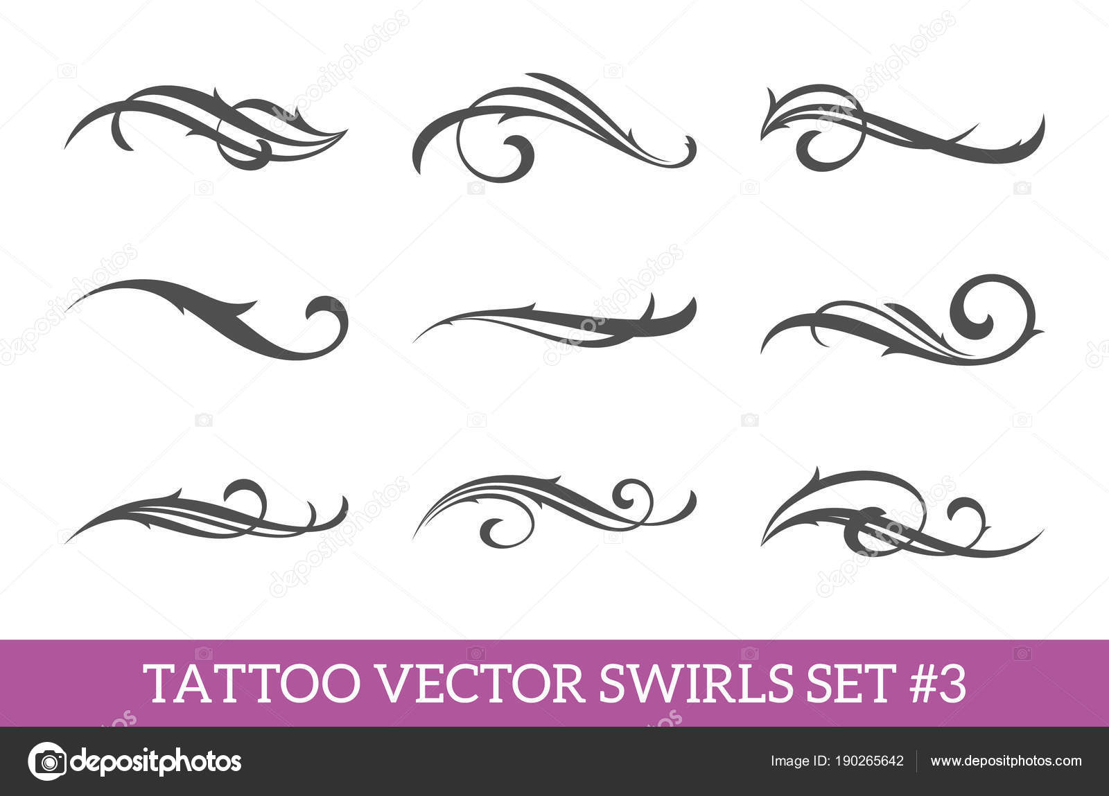 Vector Swirl Lines Png