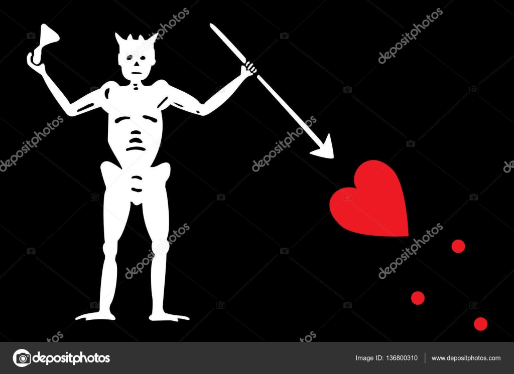 Blackbeard Pirate Flag