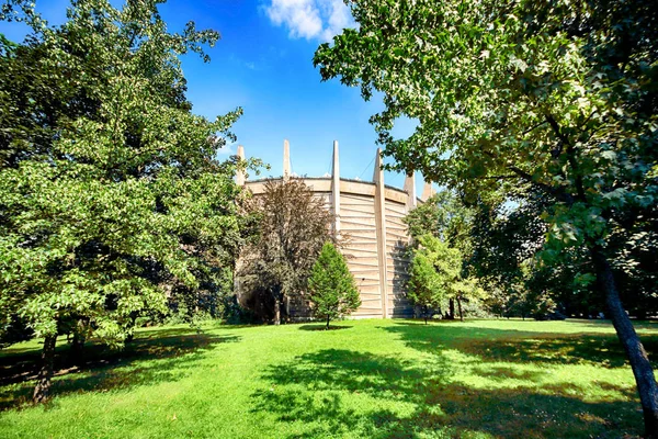 WROCLAW, POLONIA - 14 de agosto de 2017: El Panorama de Raclawice ...