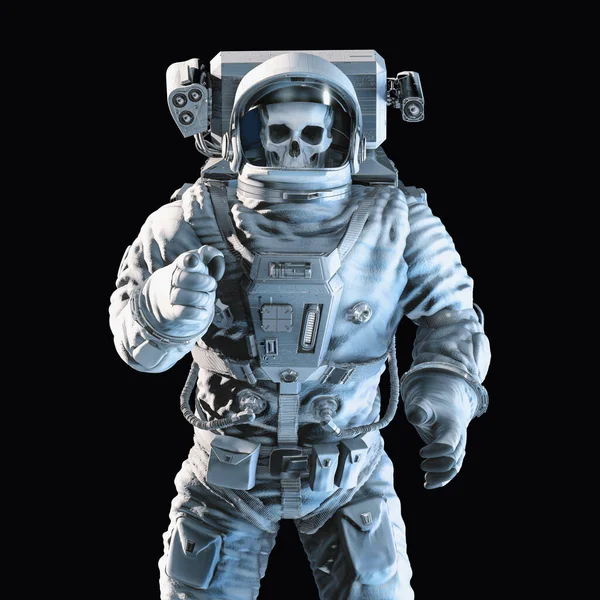 Dead Astronauts Floating In Space