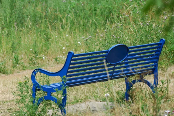 Blue bench Stock Photos, Royalty Free Blue bench Images | Depositphotos
