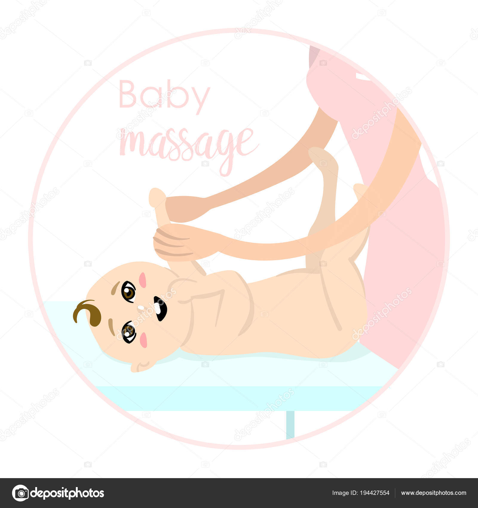 Infant Massage Images Clipart