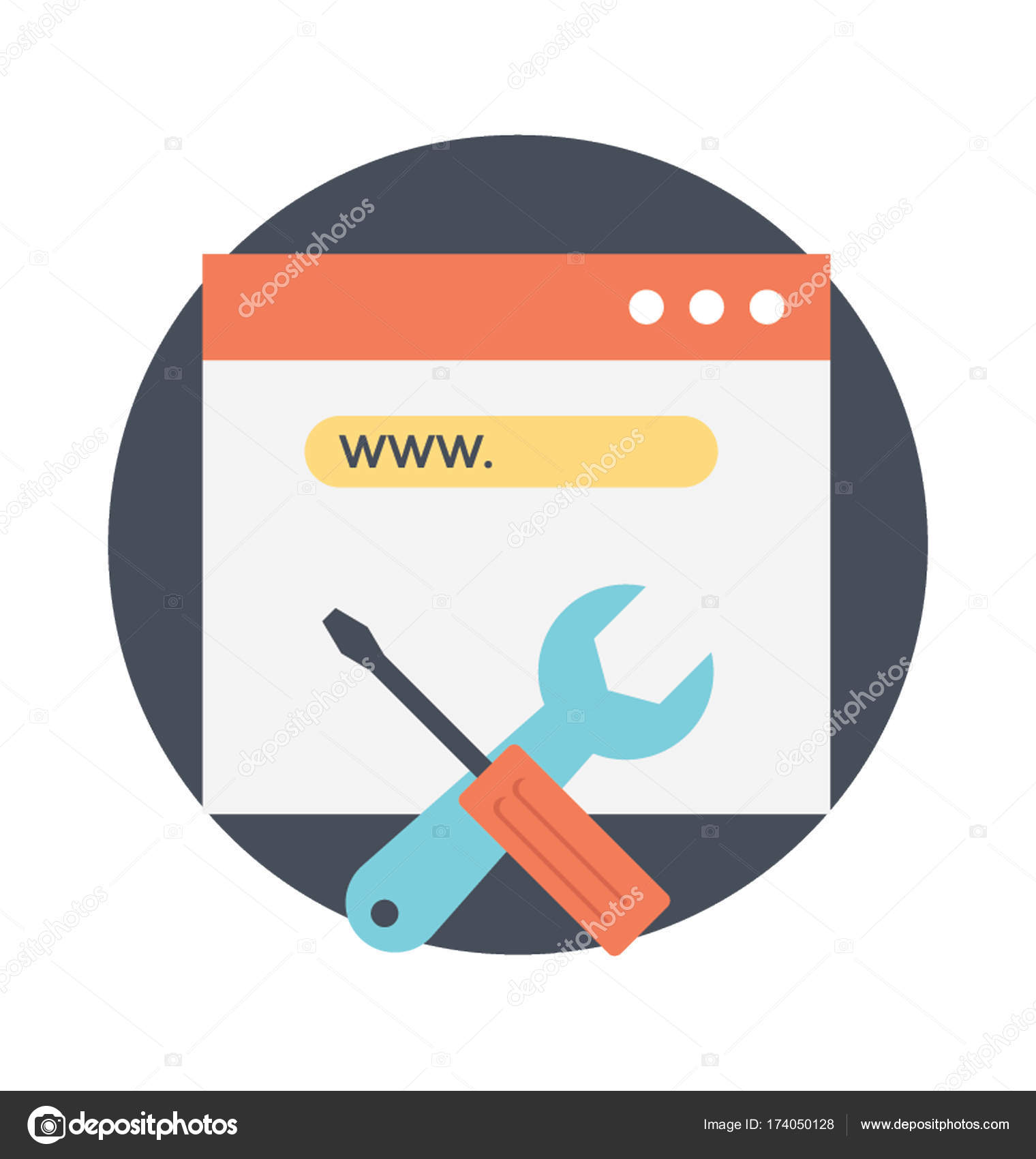 Website Maintenance Icon