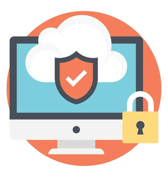 Network Integrity Representing Network Security Concept Stock Vector by ...