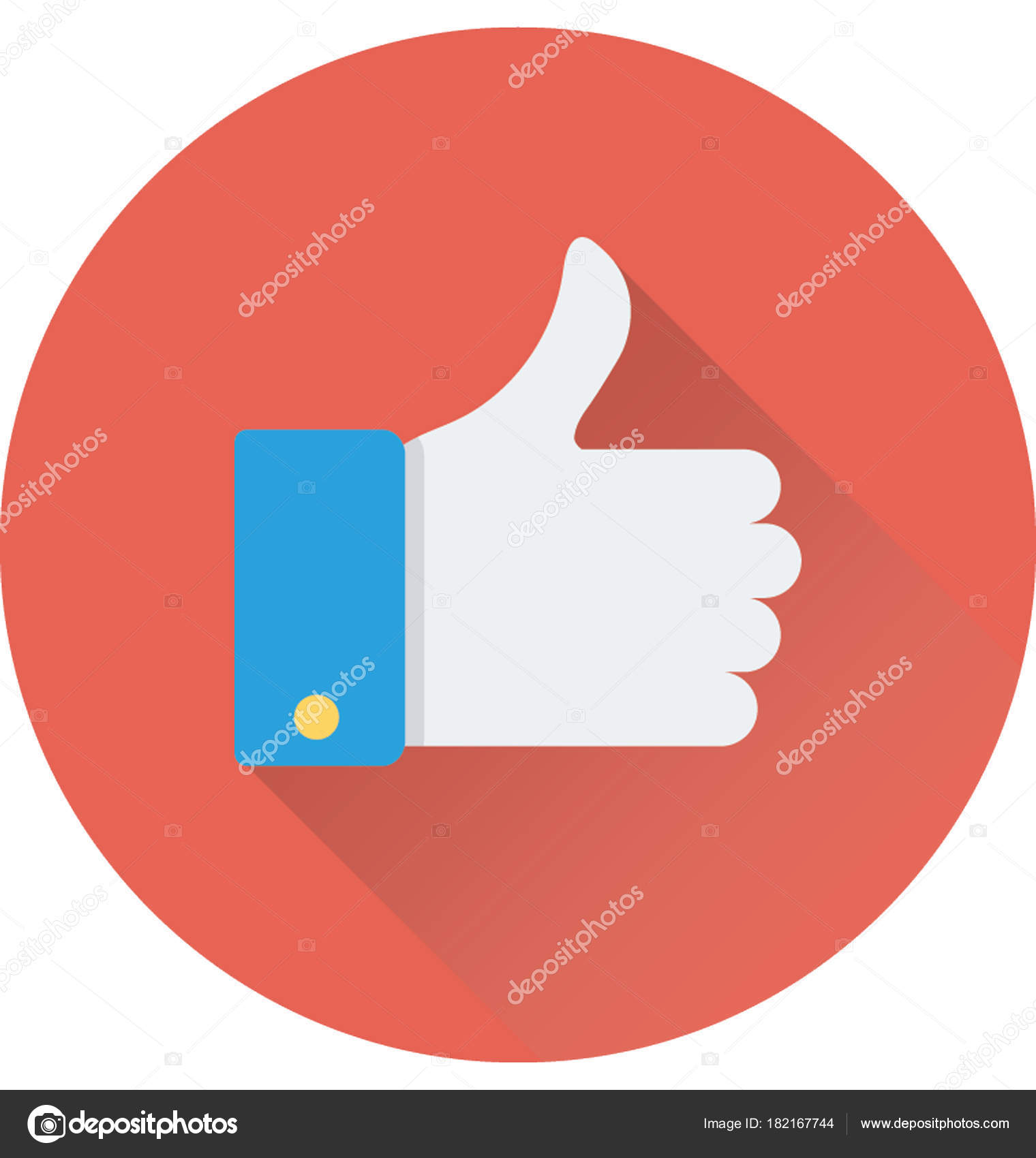 Thumbs Vector Icon Stock Vector by ©prosymbols 182167744