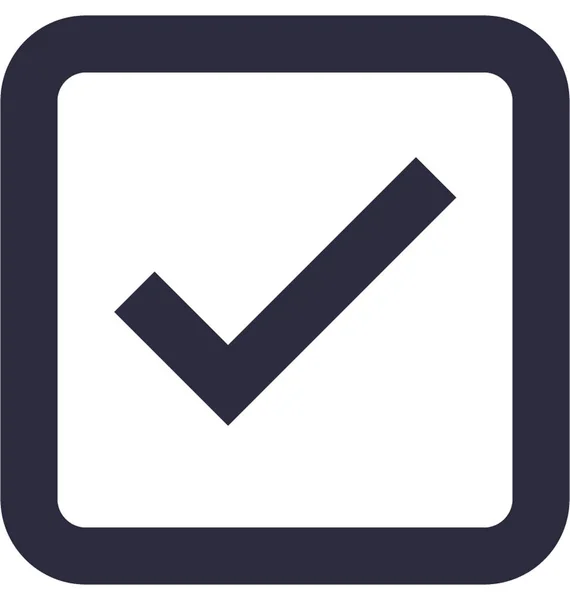 Tick Flat Vector Icon Stock Vector by ©prosymbols 183937112