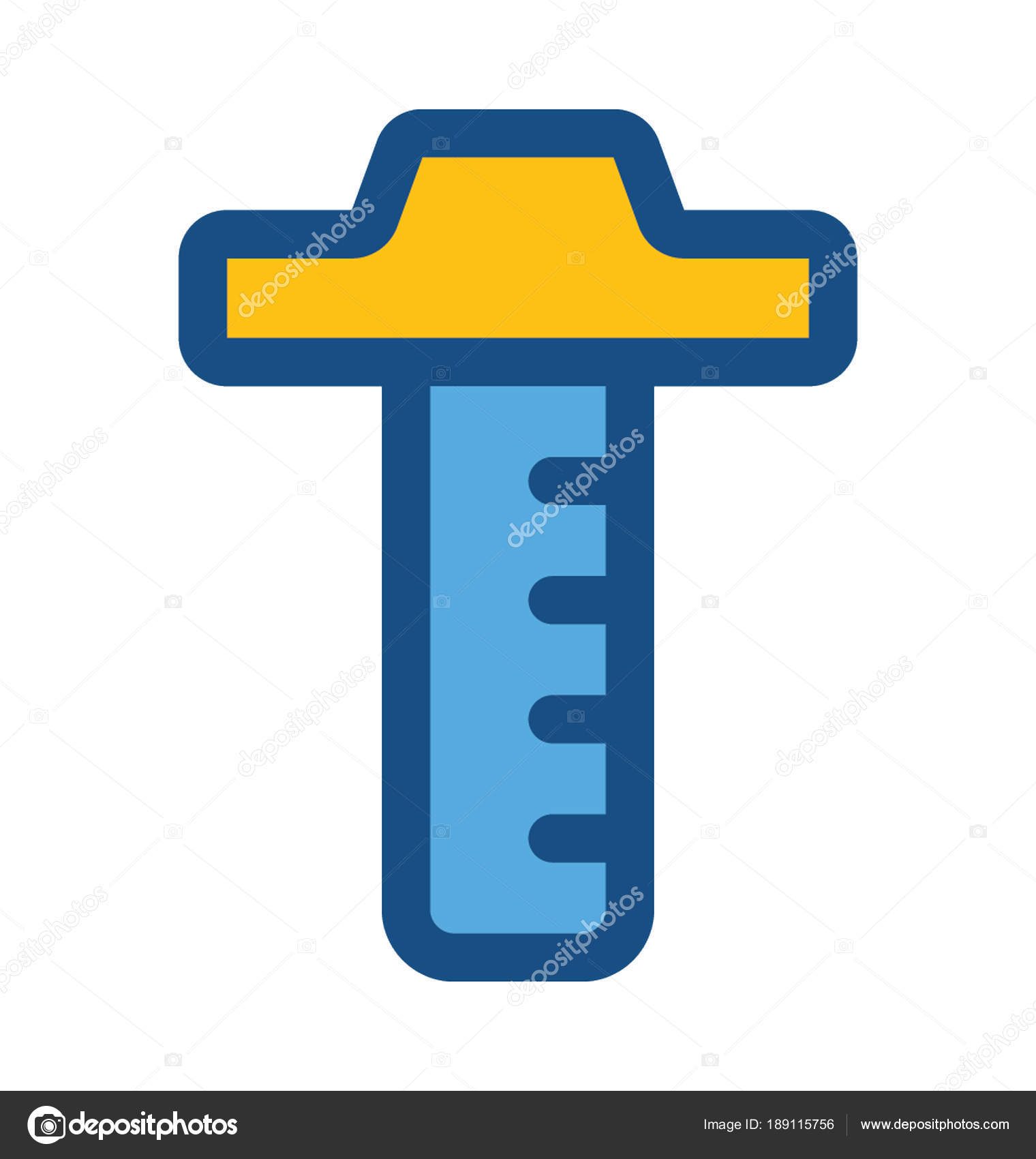 T Square Stock Vector by ©prosymbols 189115756