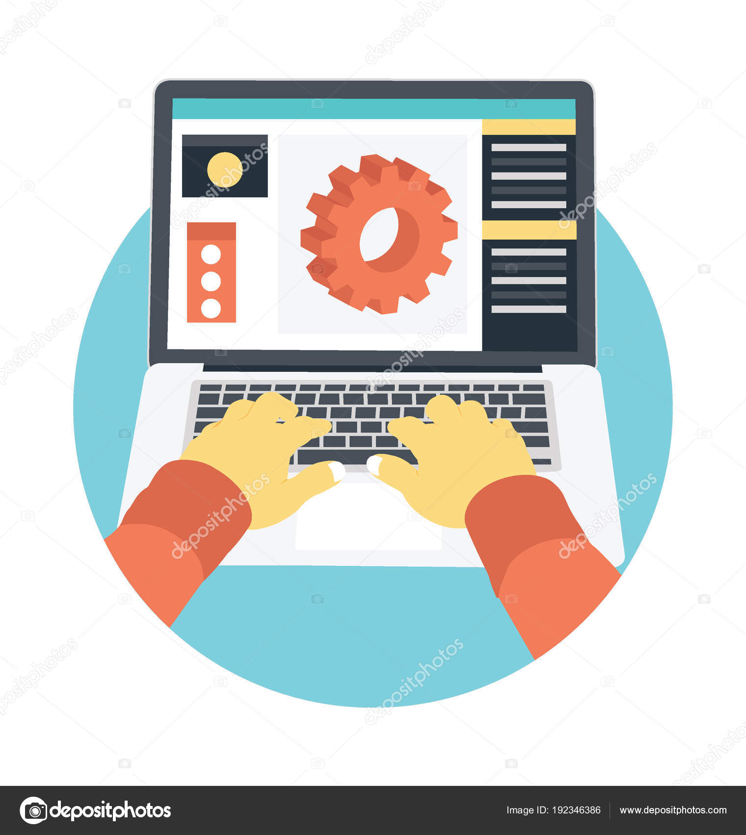 Three Dimensional Modeling Flat Vector Icon Stock Vector Image by ...