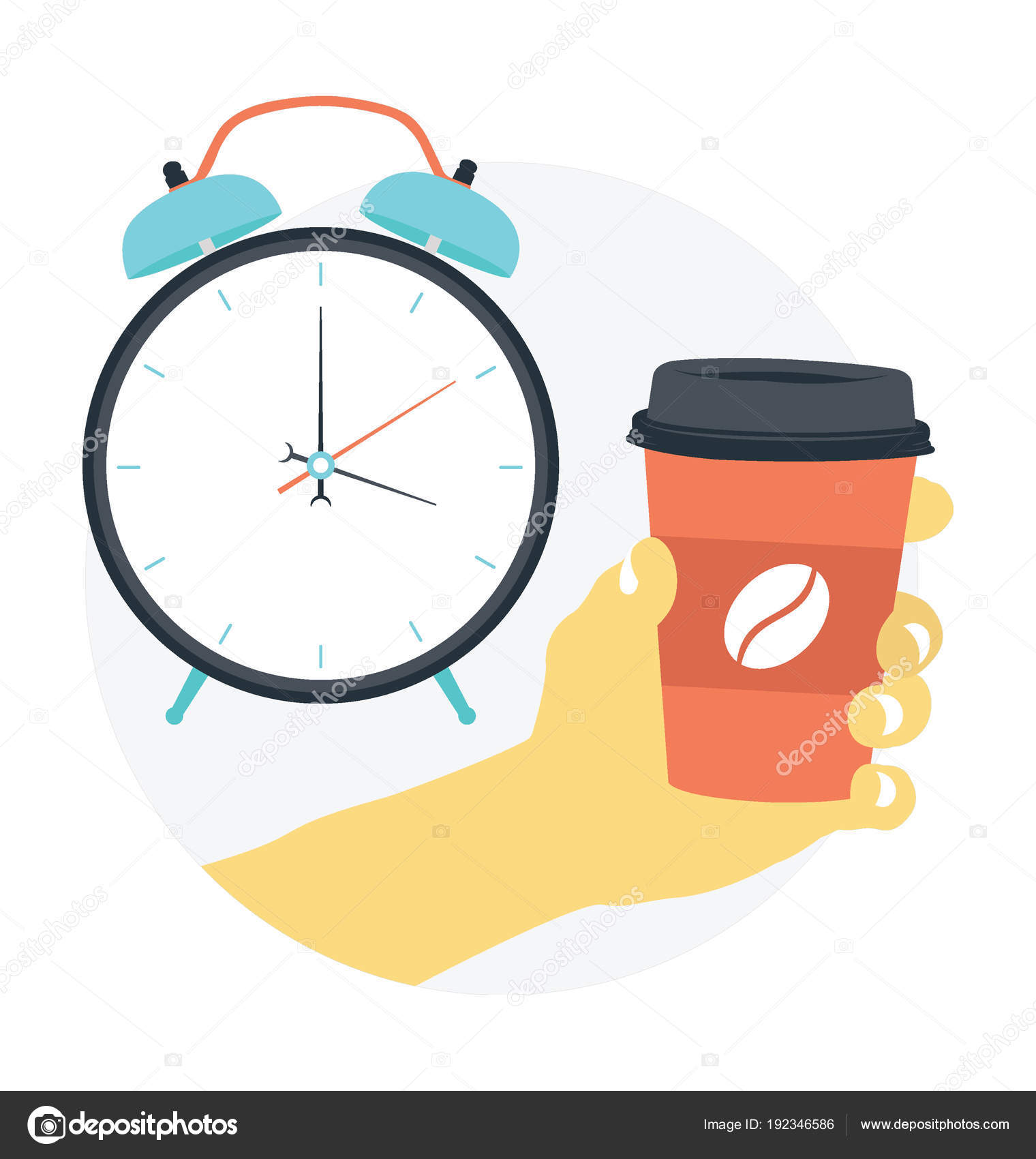 Break Time Clip Art Clock Break Time PNG, Vector, PSD, And Clipart