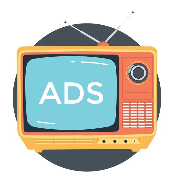 Tv Advertising Icon