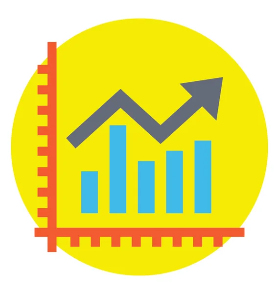 Vector Illustration Bar Graph Stock Vector by ©prosymbols 191492936