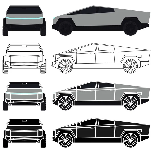 100,000 Cybertruck Vector Images | Depositphotos