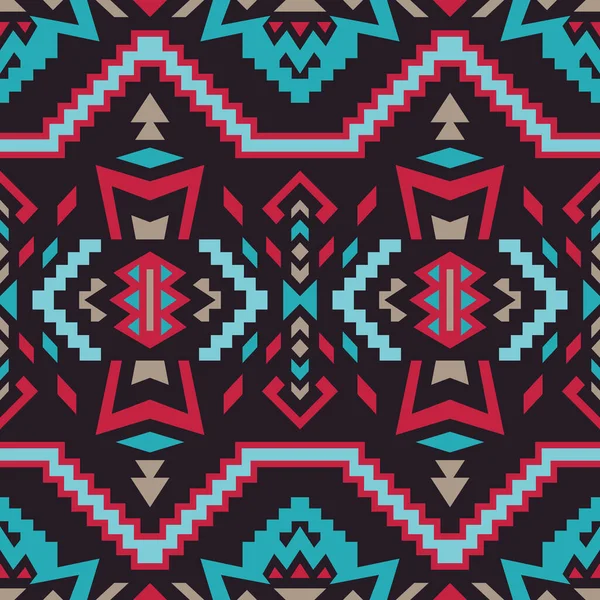 Native American Southwest Aztec Navajo Seamless Pattern Tribal ...