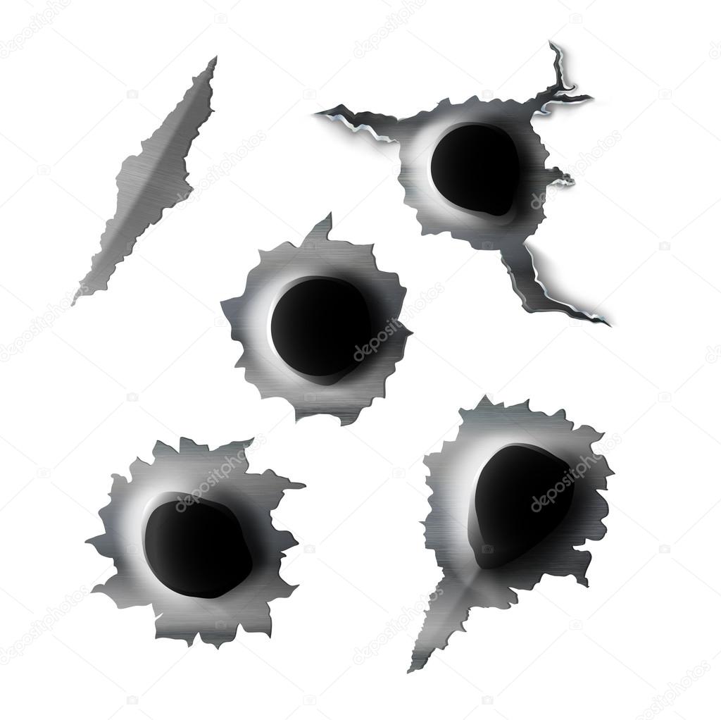 Bullet Holes Background