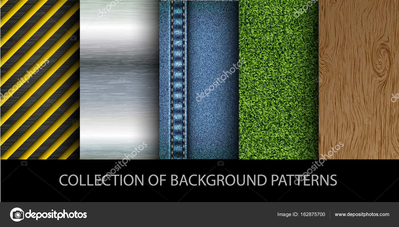 Collection set of patterns Stock Vector Image by ©PanaceaDoll #162875700