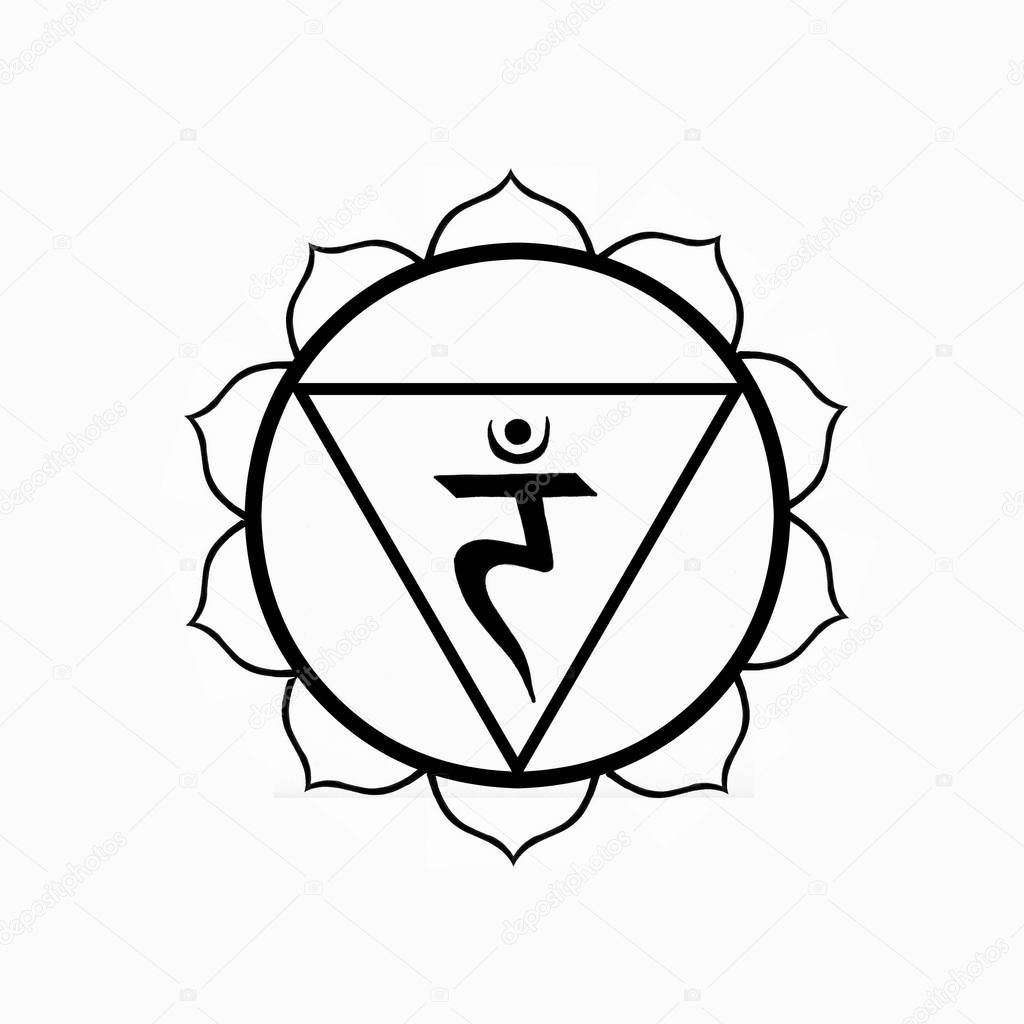 Símbolo del chakra del plexo solar (Manipura) 2022