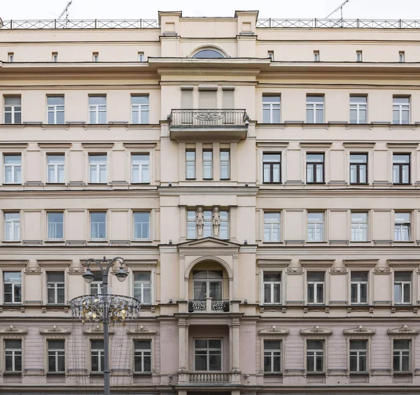 Vintage Architecture Classical Facade Building Front View Close — Stock ...