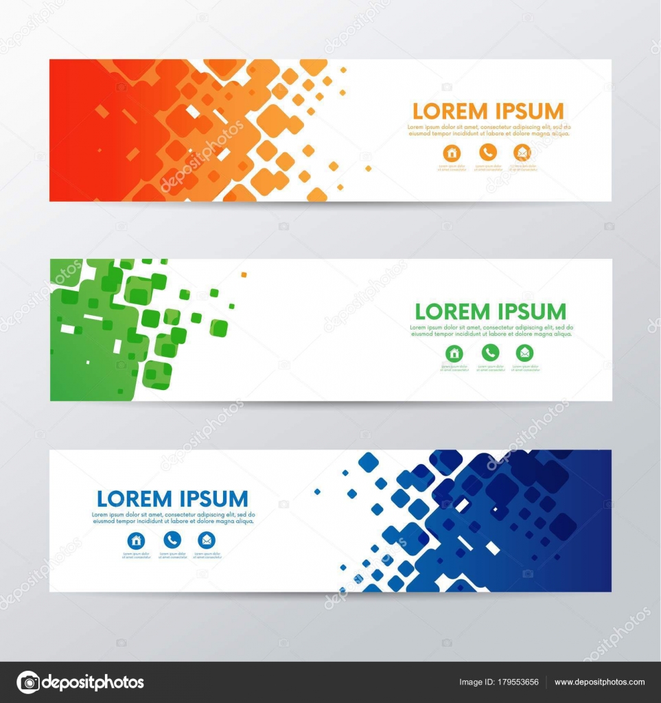 Banners Design Template Creative Design Brochure Flyer Background ...