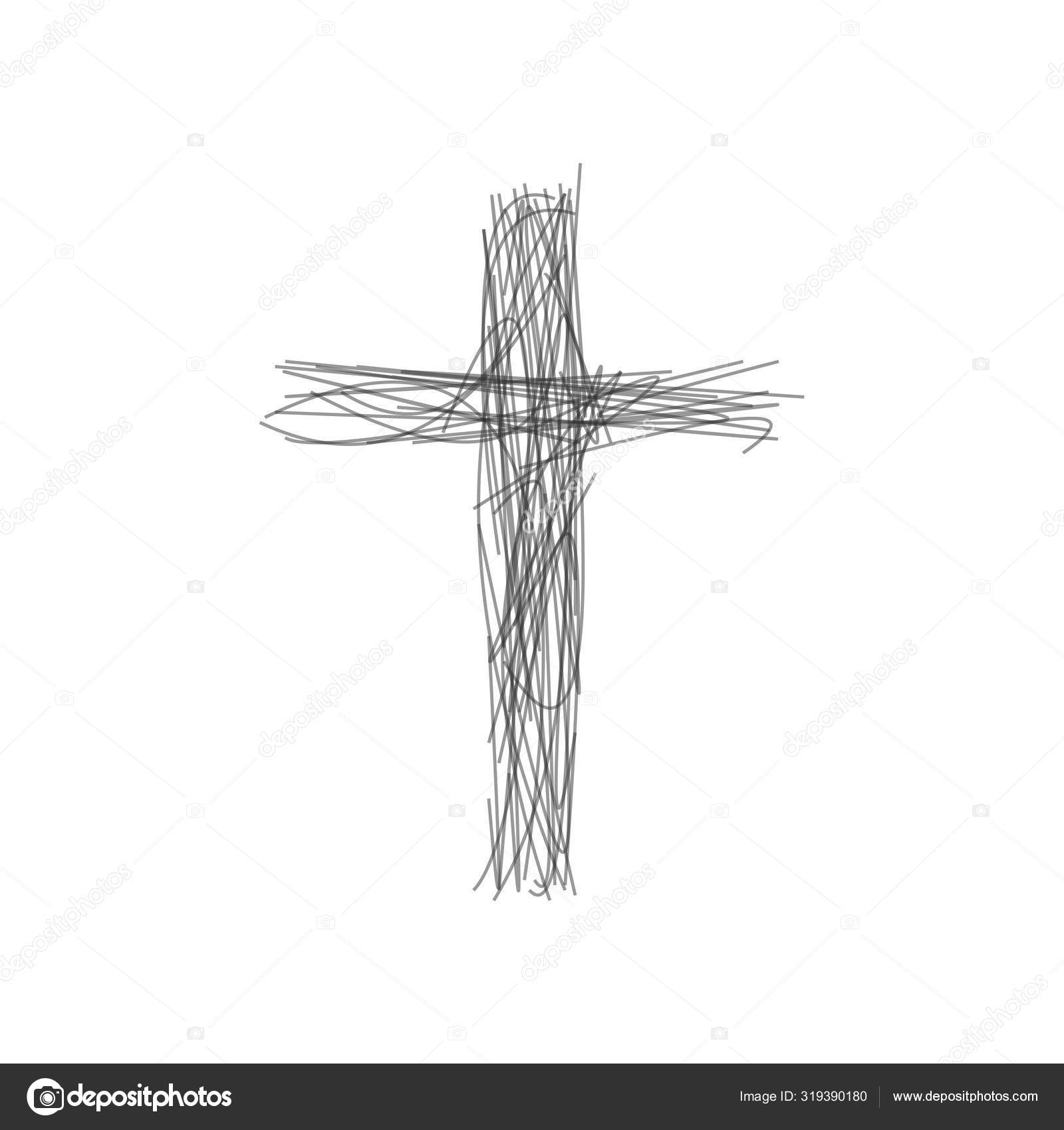 Pencil Drawn Crosses