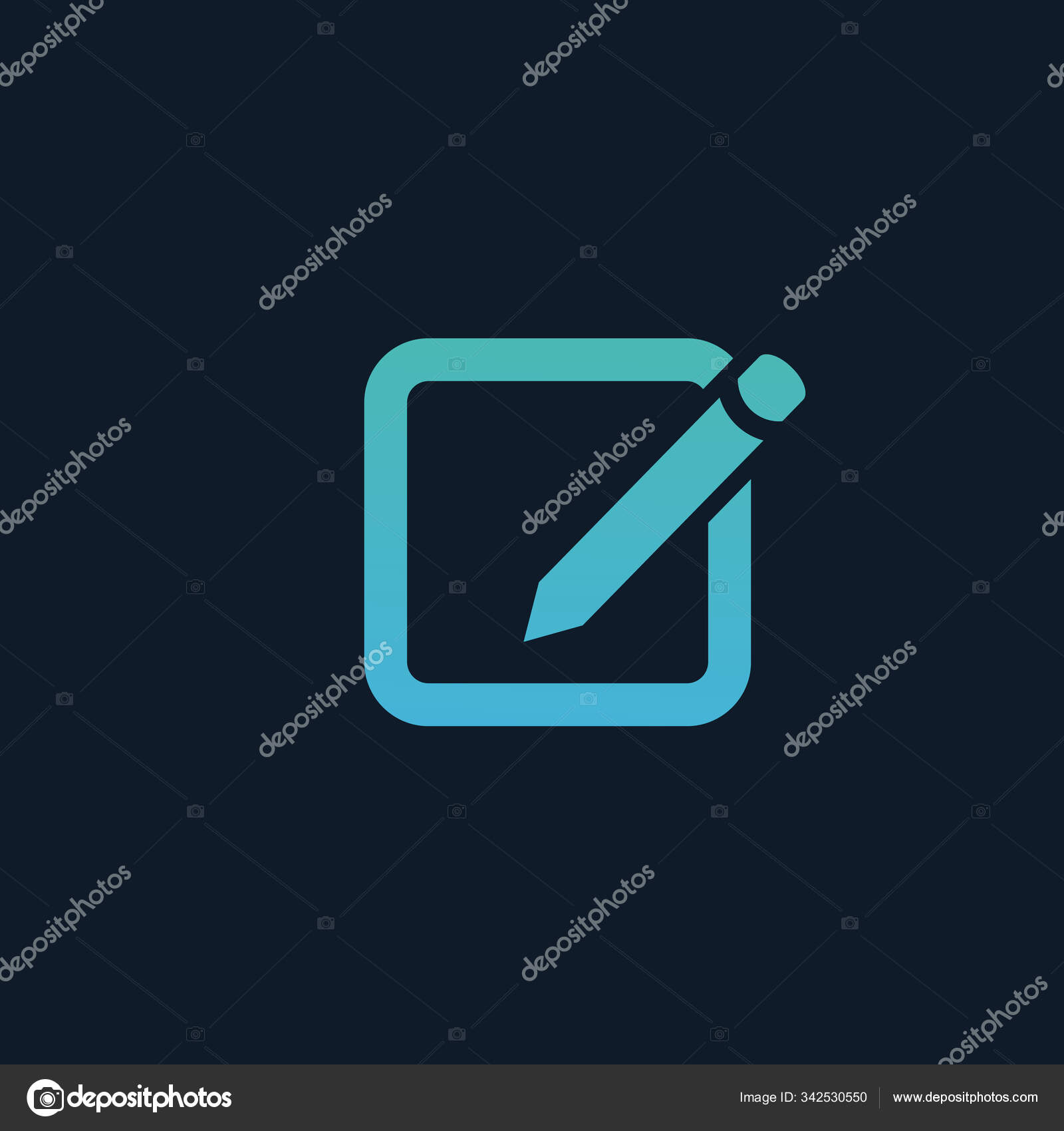 Compose email , mail or message icon for apps and websites. Stock ...
