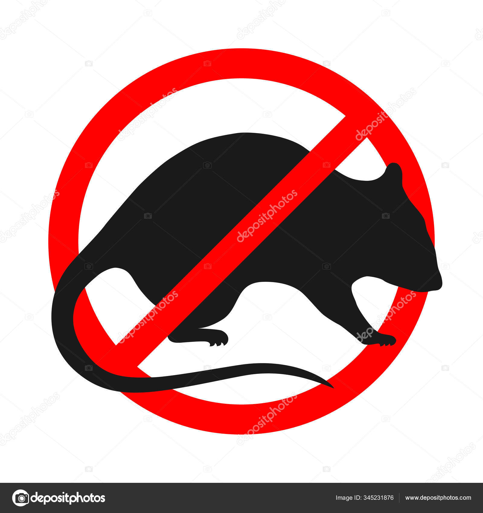 No rats Stock Vector Image by ©Archivector #345231876