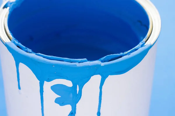 Blue paint bucket Stock Photos, Royalty Free Blue paint bucket Images ...