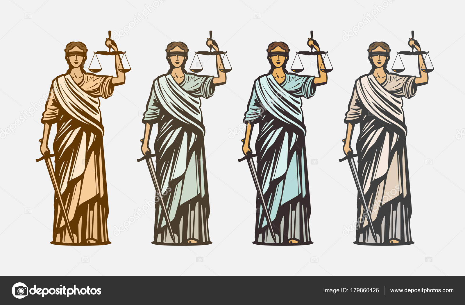 Un Procès Symbole Du Juge Dame Justice Jugement Défense Concept De