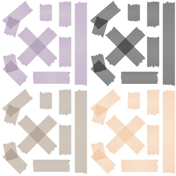 Colored adhesive tape collection Stock Vector Image by ©opicobello ...