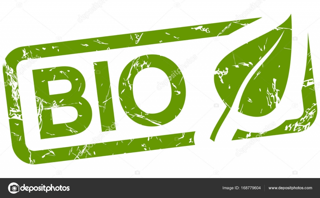 Green stamp with text BIO Stock Vector Image by ©opicobello #168779604