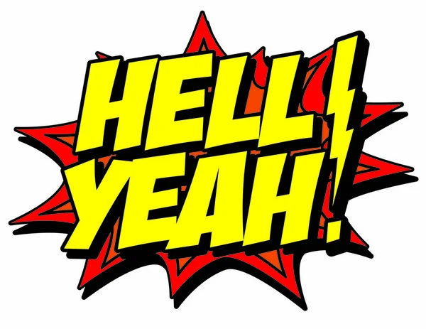 28 Hell yeah Stock Illustrations | Depositphotos