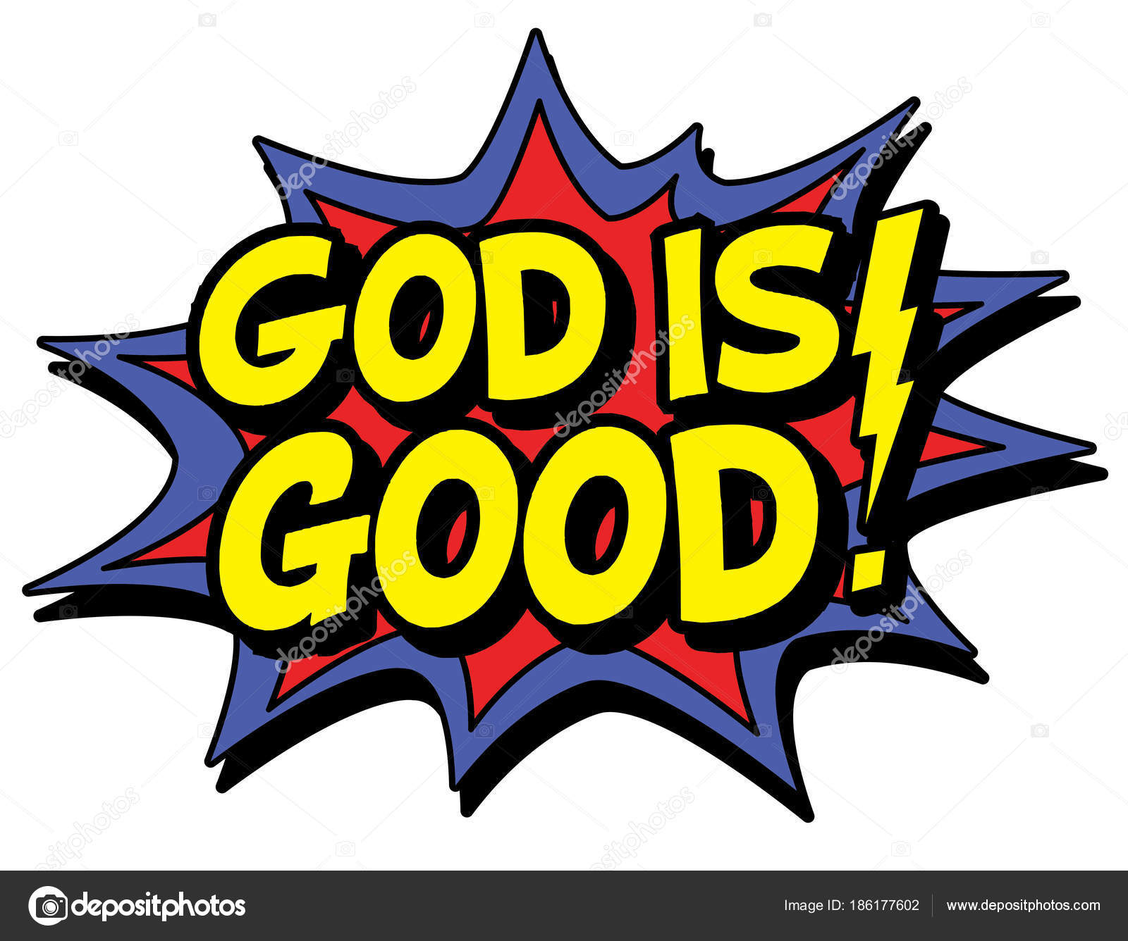 God Comic Burst Vector Illustration Stock Vector Image by ©scotferdon ...