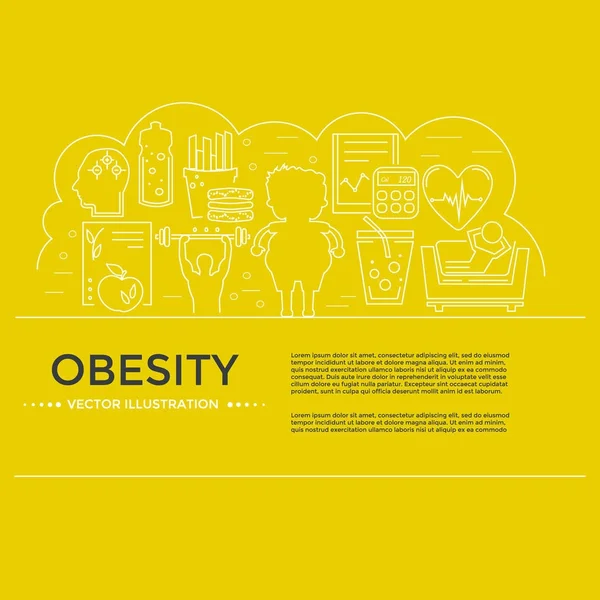 Obesity infographic template Stock Vector Image by ©TanyaSun #175172004