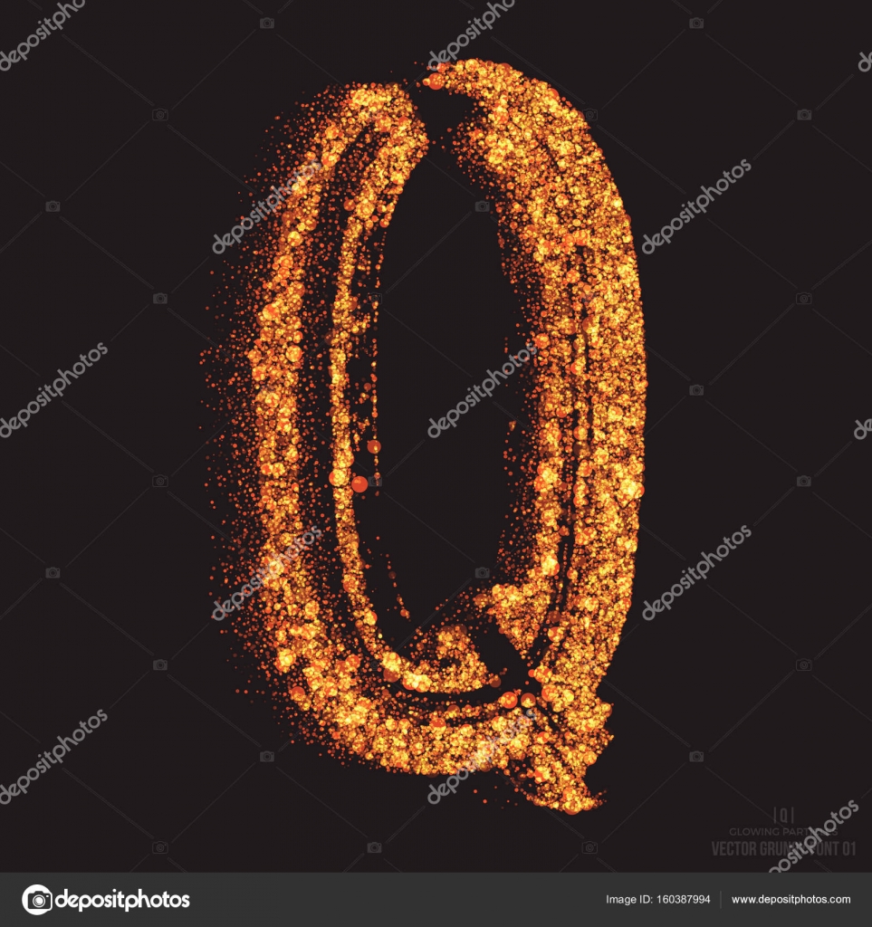 Vector Grungy Font 001. Letter Q Stock Vector Image by ©yamonstro ...
