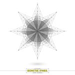 Vector Star Geometric Symbol Art Illustration Stock Vector by ...