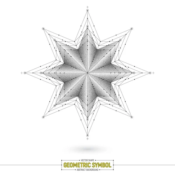 Vector Star Geometric Symbol Art Illustration Stock Vector by ...
