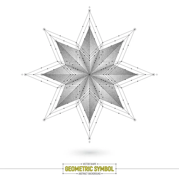 Vector Star Geometric Symbol Art Illustration Stock Vector Image by ...