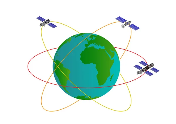 Artificial Satellites Clipart Sun