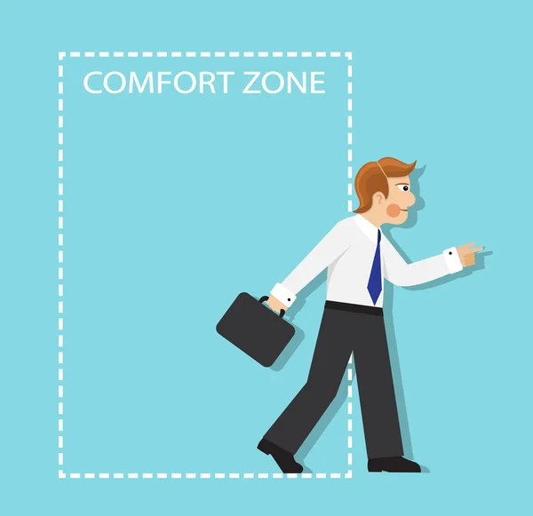 Comfort zone cartoon illustration Vector Images, Royalty-free Comfort ...