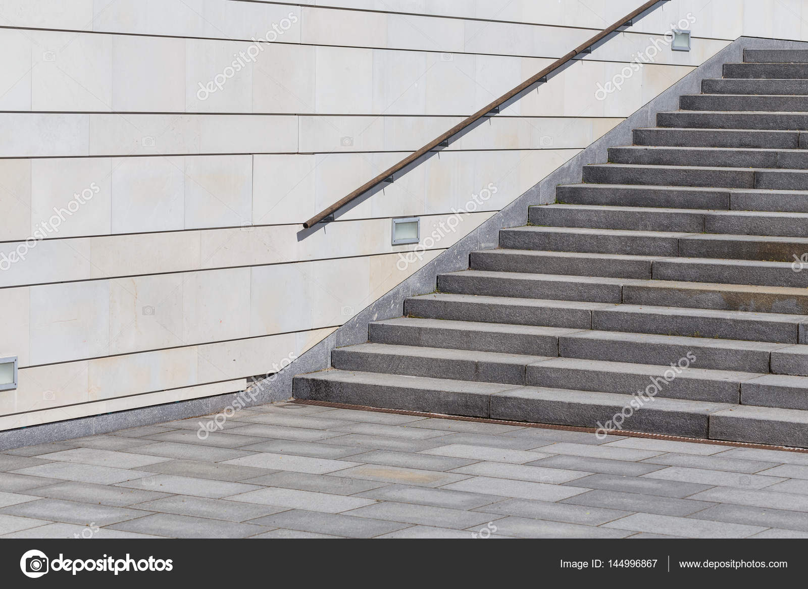 Details Railing Stairs Modern Building Stock Photo by ©romantsubin ...