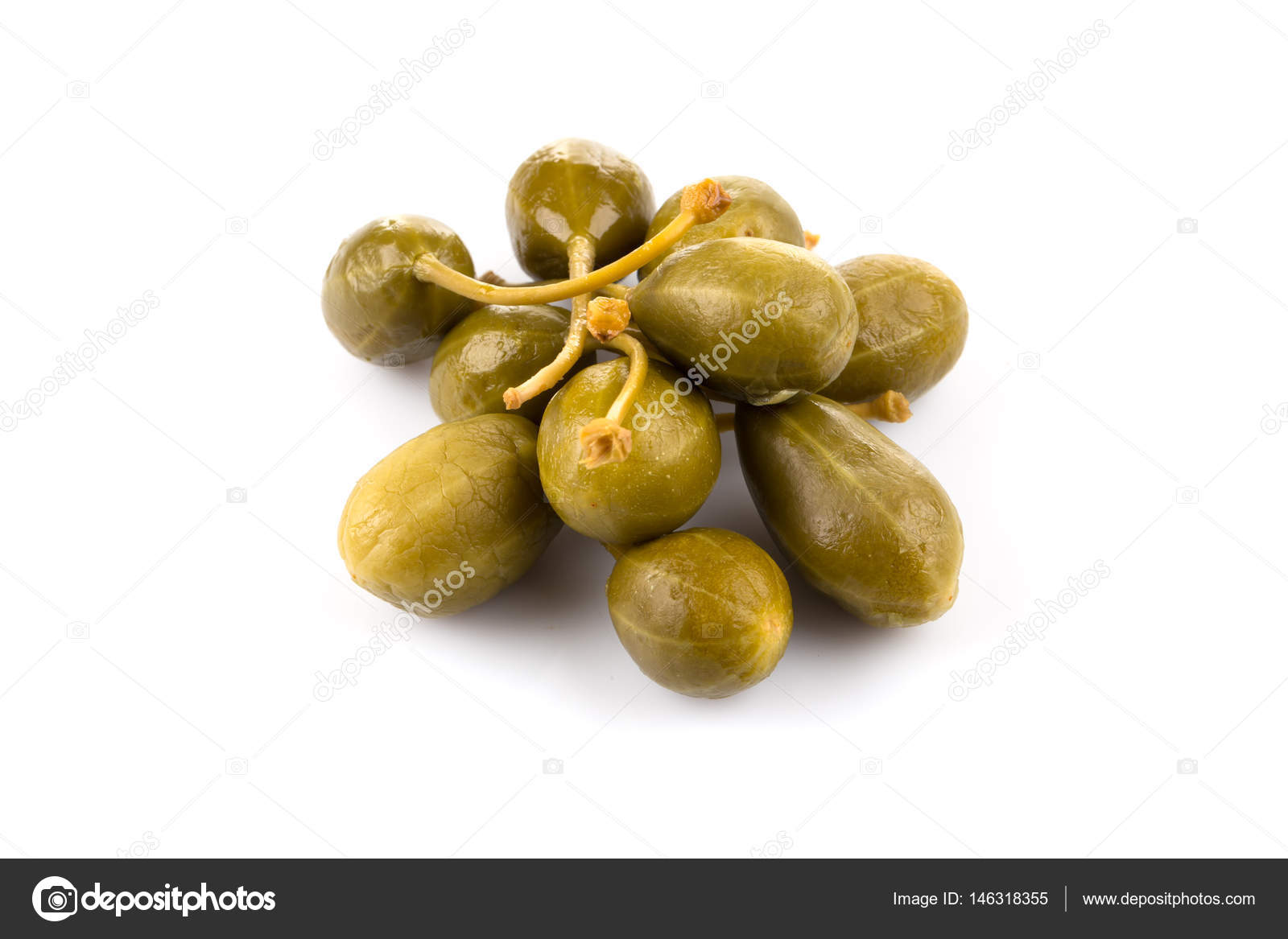Heap of canned capers Stock Photo by ©romantsubin 146318355