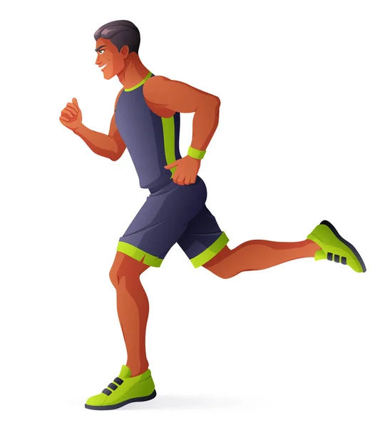 Man running Vector Art Stock Images | Depositphotos