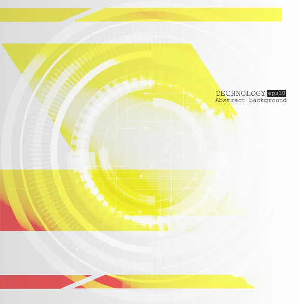 Techno Vector Circle Abstract Background Stock Vector Image by ...