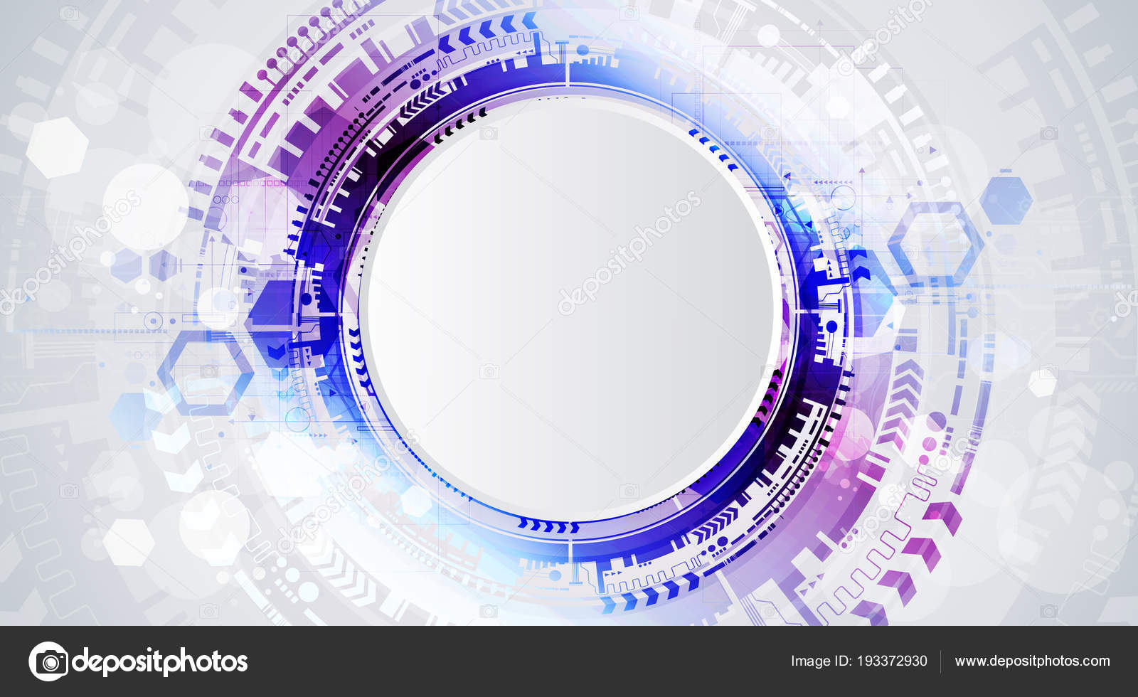 Abstract Technological Background Various Technological Elements Structure Pattern Technology ...